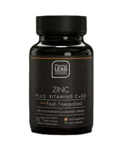 Pharmalead Zinc Plus Vitamins C D3 30 κάψουλες Skroutz gr