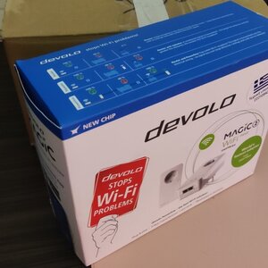 Devolo Magic 1 WiFi 2-1 Powerline Διπλού Kit για Ασύρματη Σύνδεση Wi‑Fi 5 με Passthrough Πρίζα ...