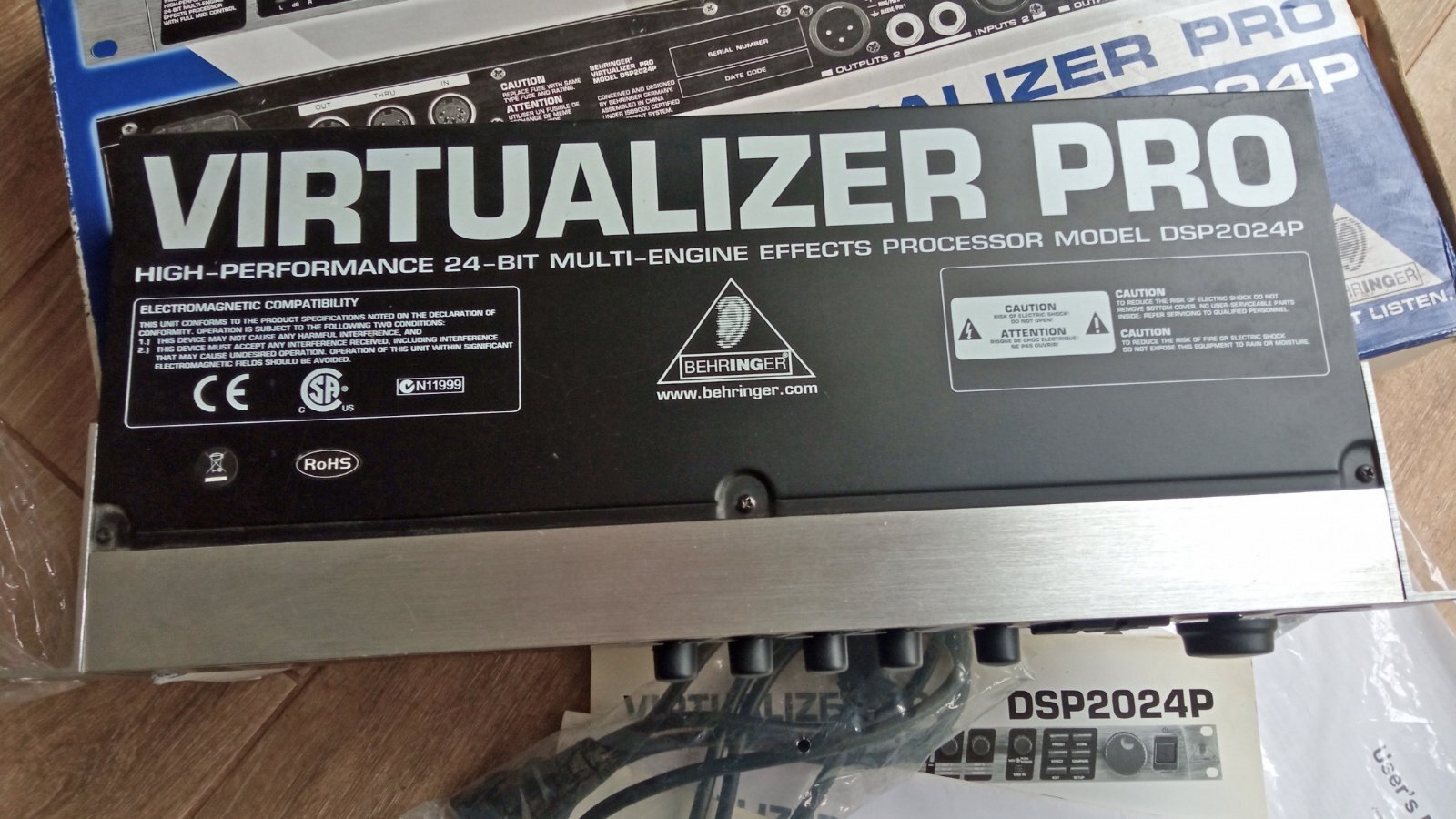 Behringer Virtualizer Pro DSP2024P 24-Bit Multi-Engine Effects Processor | Skoop by Skroutz