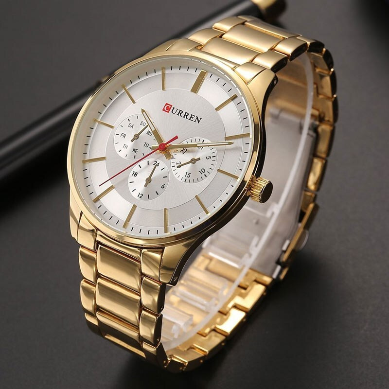 Curren 8282 Silver/Gold | Skroutz.gr