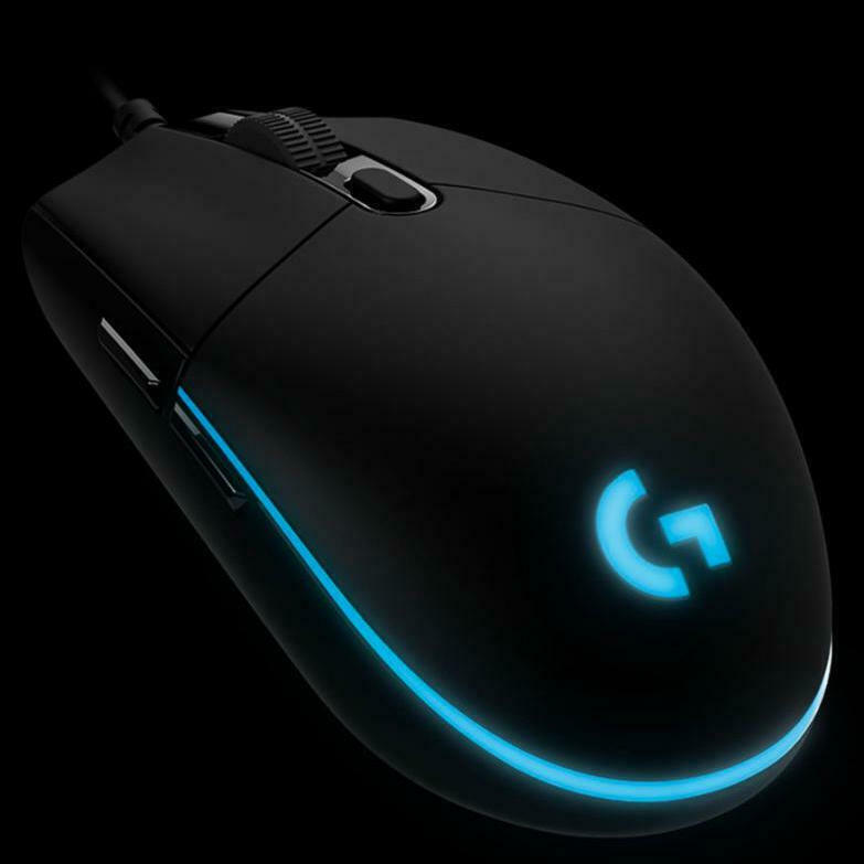 Logitech G Pro (Hero) RGB Gaming Ποντίκι 16000 DPI Μαύρο | Skroutz.gr