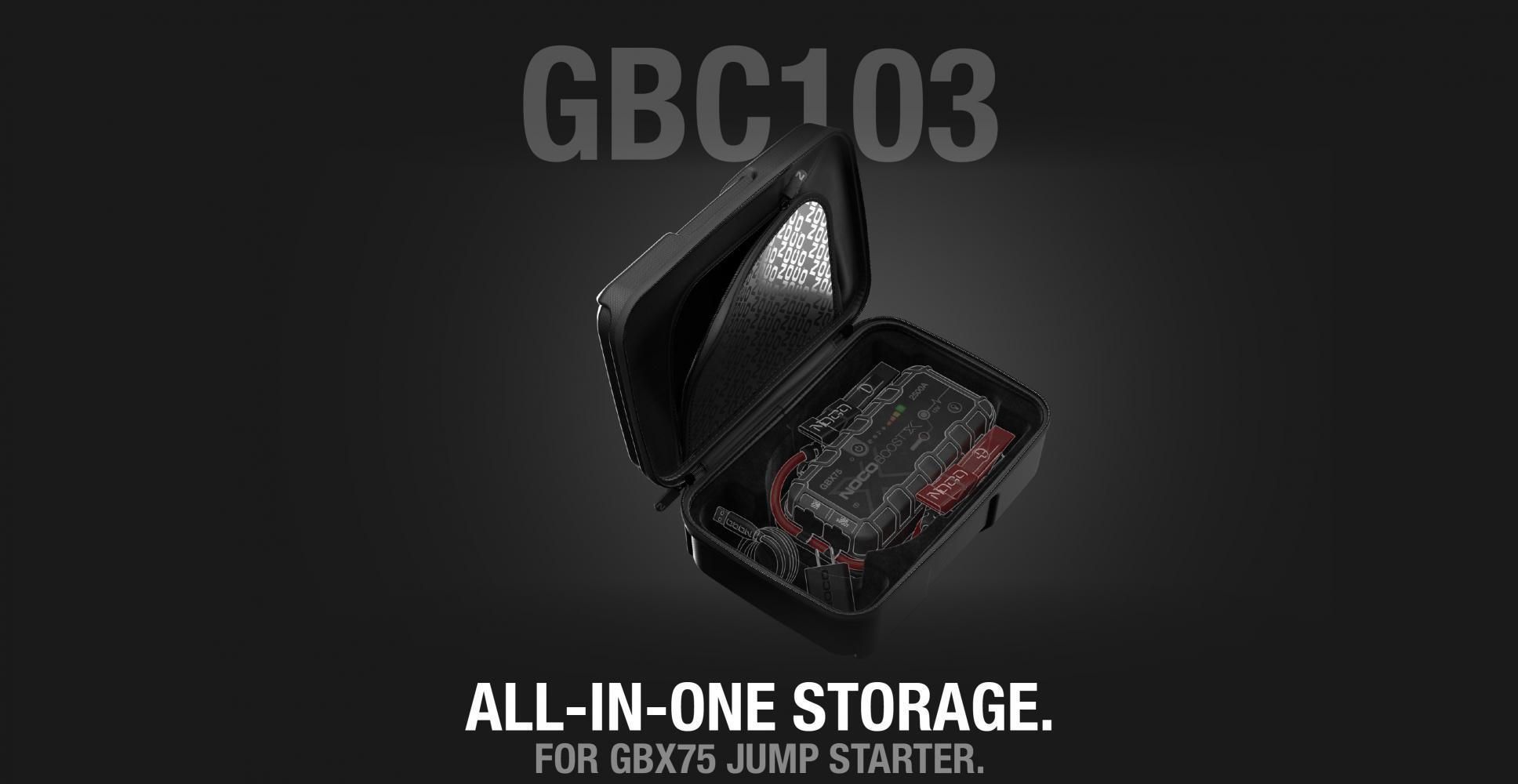 Noco Θήκη Μεταφοράς Εκκινητή Μπαταρίας Αυτοκινήτου Συμβατή με GBX75 GBC103 | Skroutz.gr