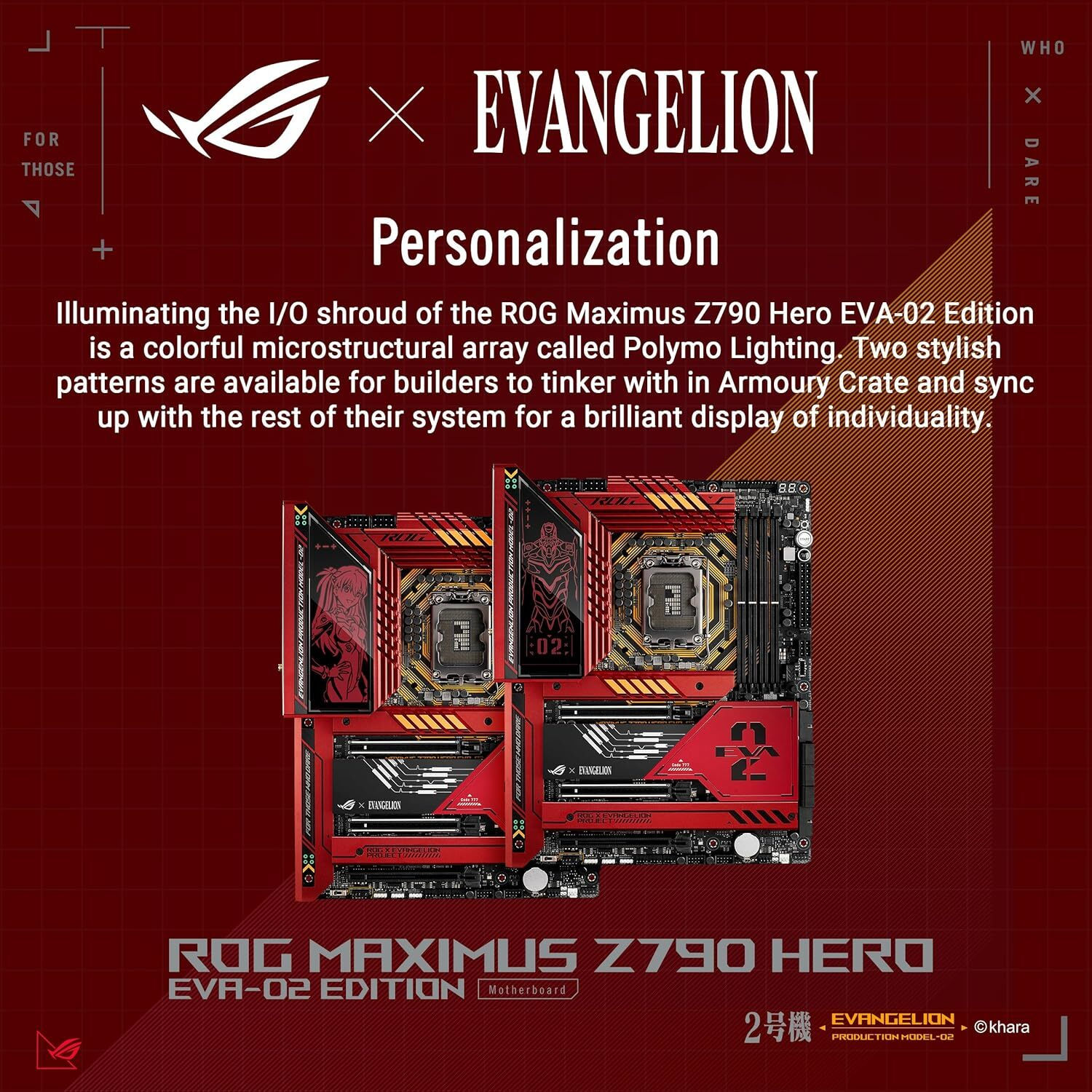 Asus ROG Maximus Z790 Hero EVA-02 Edition Wi-Fi Motherboard ATX με Intel 1700 Socket | Skroutz.gr