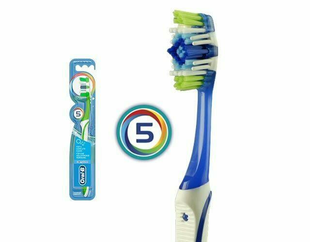 Oral-B Complete 5 Way Clean 40 Medium 1+1 Μπλε - Μπλε | Skroutz.gr