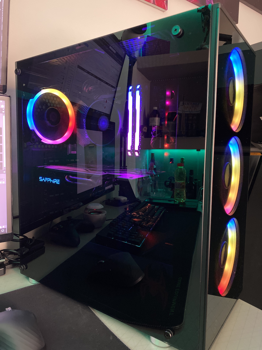 Turbo-X Erebus II Gaming Midi Tower Κουτί Υπολογιστή με Πλαϊνό Παράθυρο ...