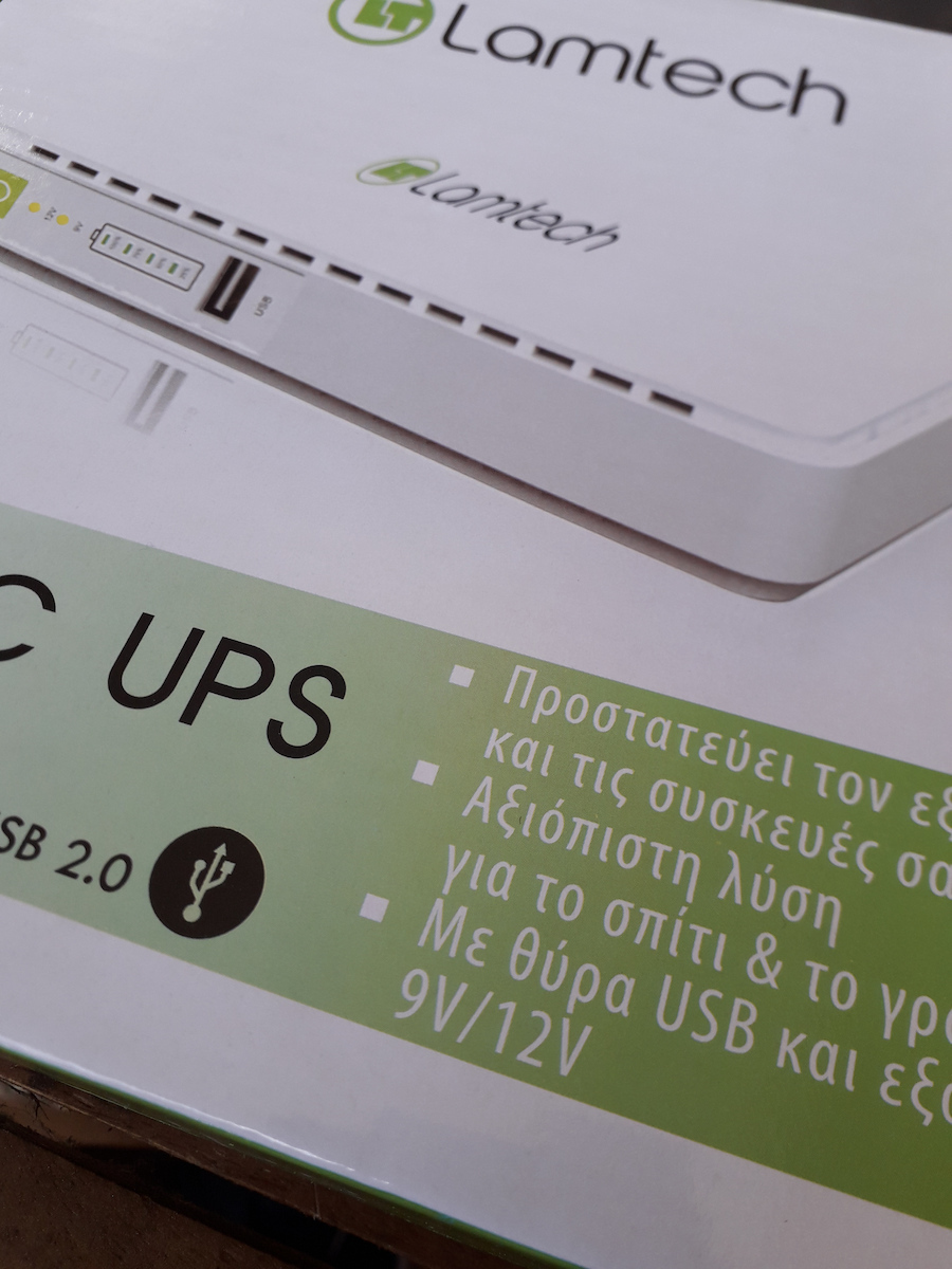 Lamtech MINI DC UPS 30W | Skroutz.gr