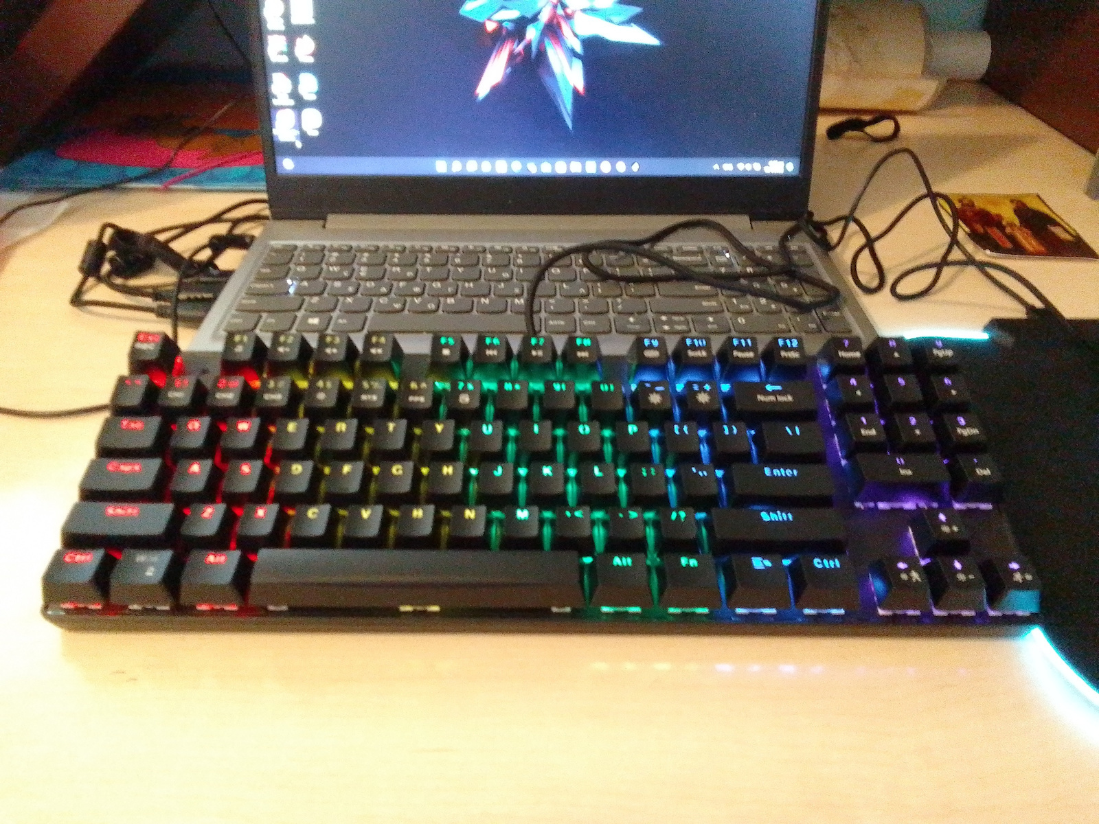 Onikuma G26+CW905 Σετ Gaming Μηχανικό Πληκτρολόγιο Tenkeyless με Custom ...