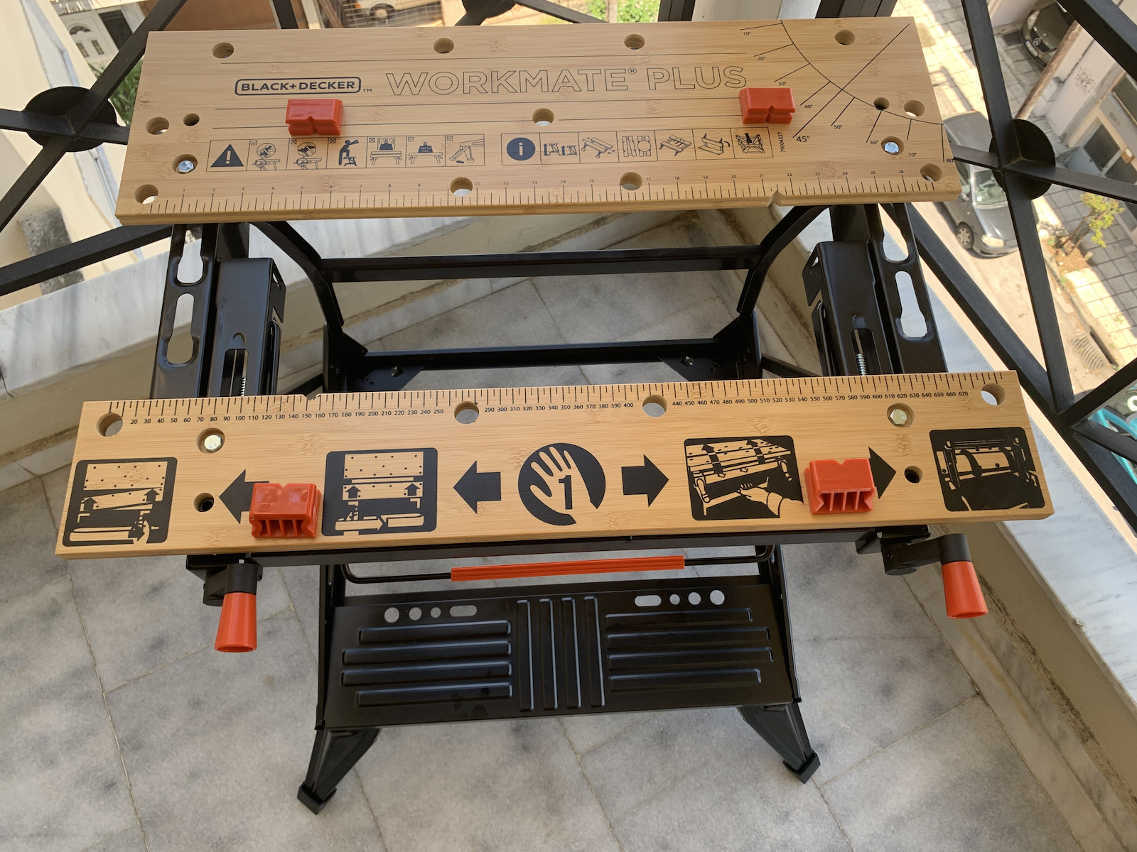 Black & Decker Workmate 825 Πάγκος Εργασίας Αντοχής 250kg 74x83x74cm ...