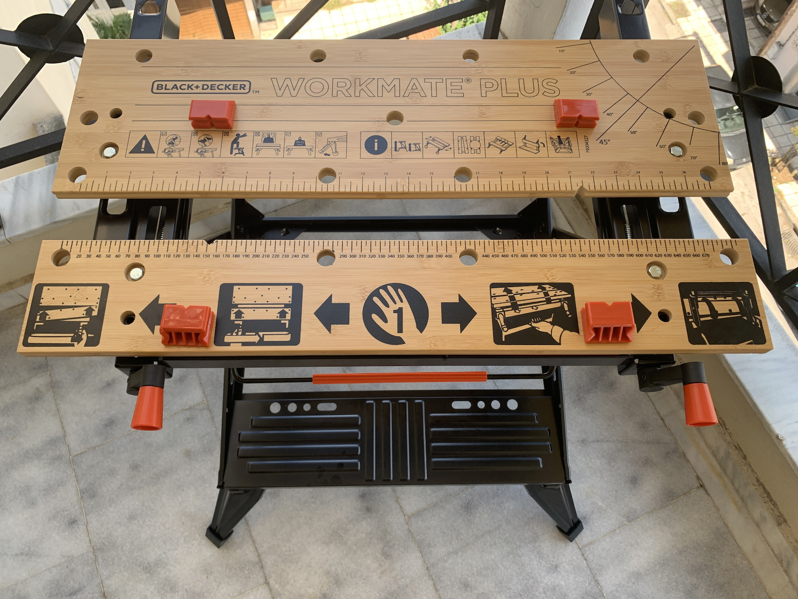 Black & Decker Workmate 825 Πάγκος Εργασίας Αντοχής 250kg 74x83x74cm ...
