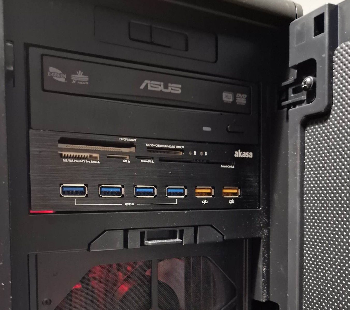 Akasa InterConnect EX Εσωτερικό Card Reader SATA για SD/microSD ...