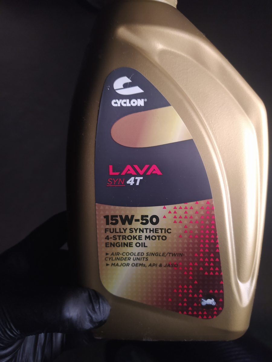 Cyclon 4T Lava SYN 15W-50 Συνθετικό Λάδι Μοτοσυκλέτας για Τετράχρονους ...