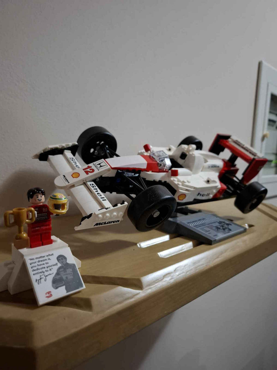 LEGO Icons McLaren MP4/4 & Ayrton Senna για 18+ ετών Ετών 693τμχ 10330 ...