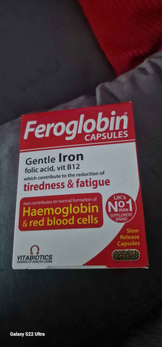 Vitabiotics Feroglobin Slow Release με Βιταμίνη B6 30 κάψουλες | Skroutz.gr