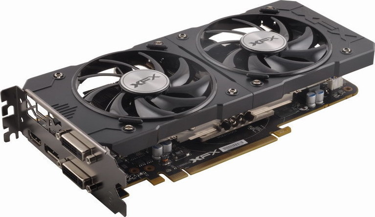 XFX Radeon R7 370 1040M 2GB Dual Dissipation Black Edition (R7-370P ...
