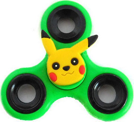 Fidget Spinner Pikatsu Pokemon Plastic Three Leaves 3 minutes | Skroutz.gr