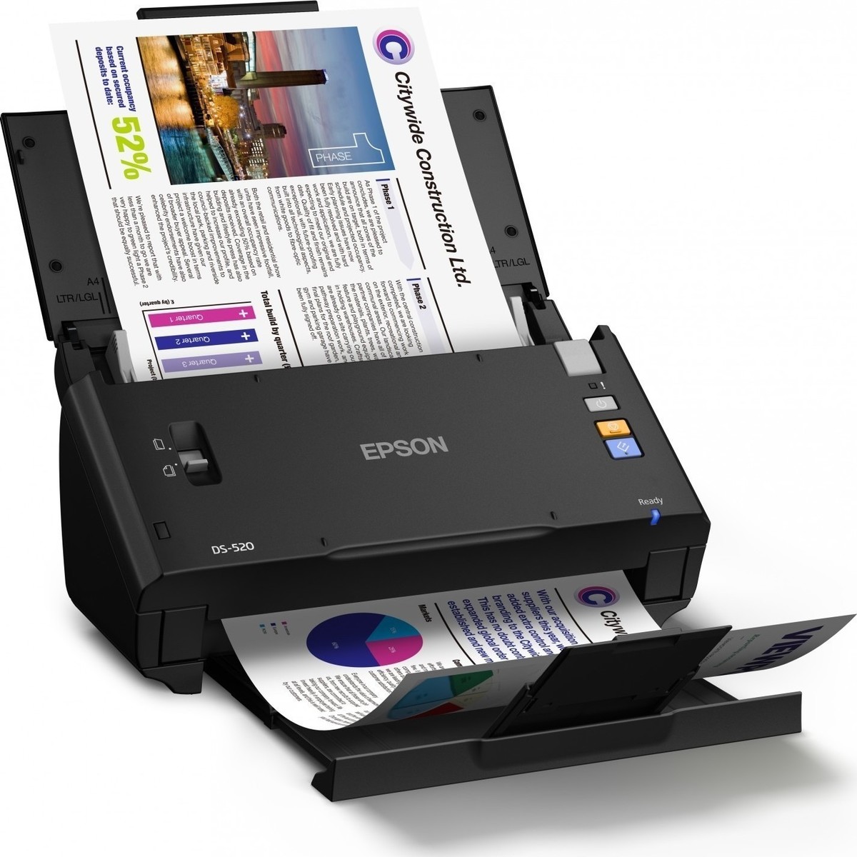 Epson WorkForce DS-520 Sheetfed Scanner A4 | Skroutz.gr