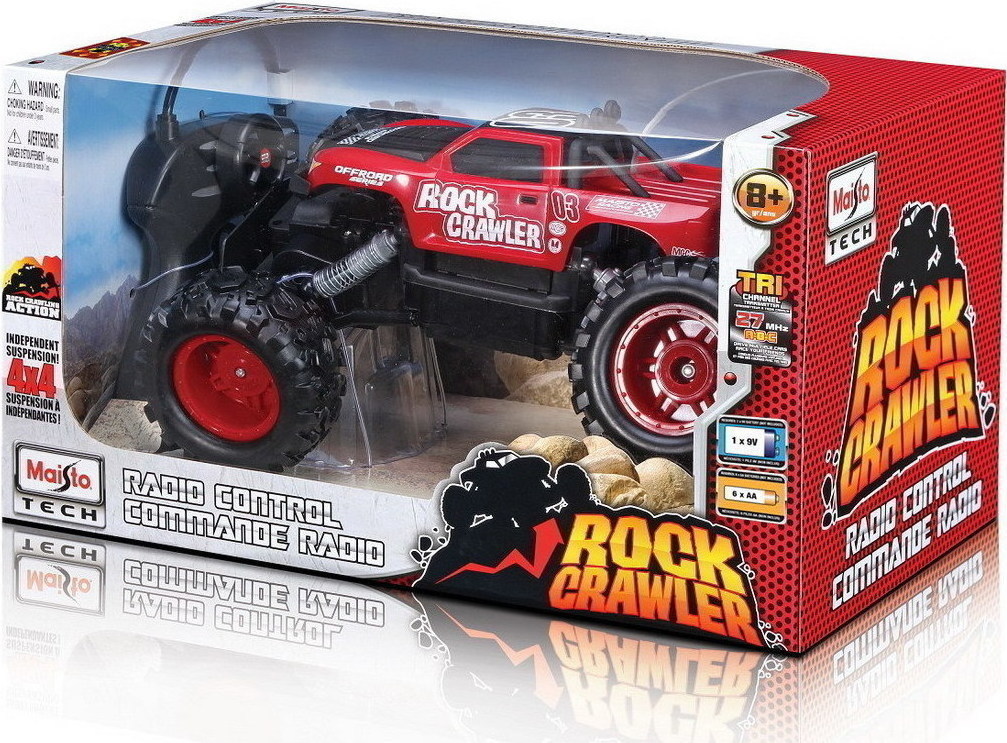 Maisto Rock Crawler Red 81152 - Skroutz.gr