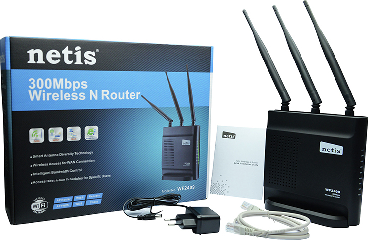 Netis WF2409 Black - Skroutz.gr