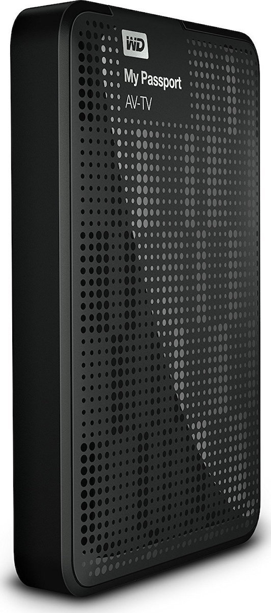 Western Digital My Passport AV-TV USB 3.0 Εξωτερικός HDD 1TB 2.5" Μαύρο ...