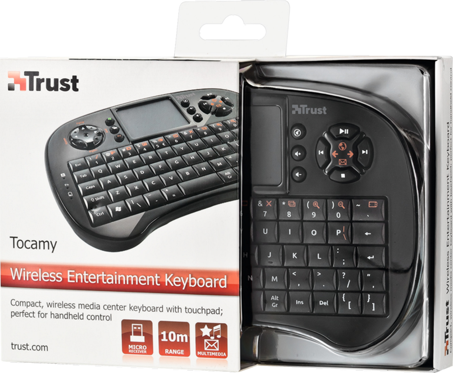 Trust Tocamy Wireless Entertainment Keyboard - Skroutz.gr