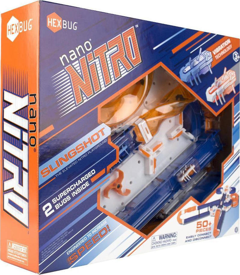 Hexbug Εκπαιδευτικό Παιχνίδι Nano Nitro Slingshot 415-4580 για 14+ Ετών ...