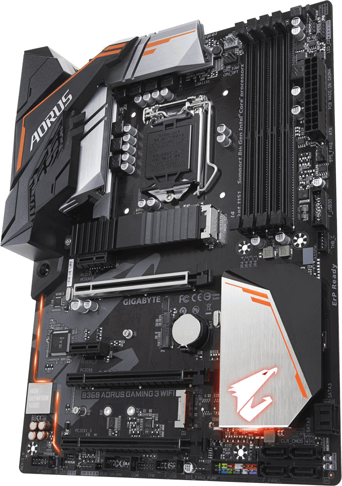 Gigabyte Aorus B360 Gaming 3 Wifi (rev. 1.0) | Skroutz.gr