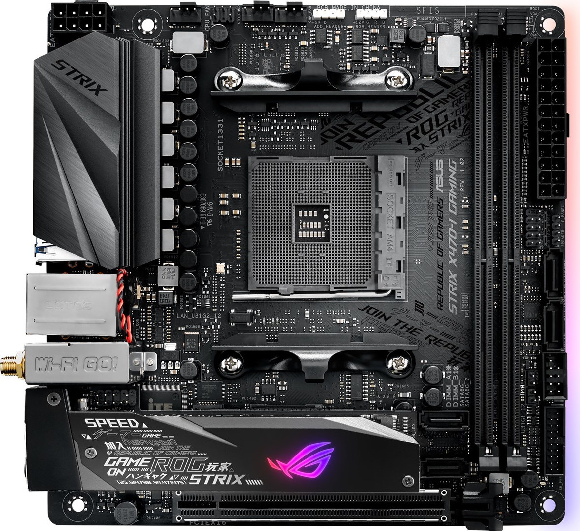 Asus Rog Strix X470-I Gaming | Skroutz.gr