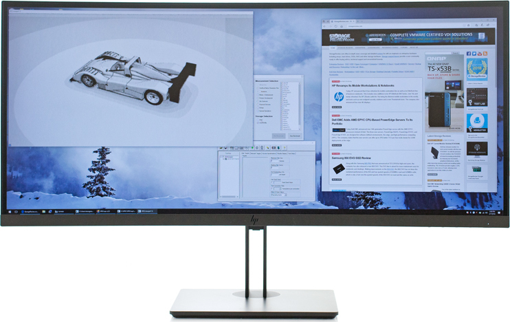 HP Z38c Ultrawide IPS Curved Monitor 37.5" QHD 3840x1600 με Χρόνο ...