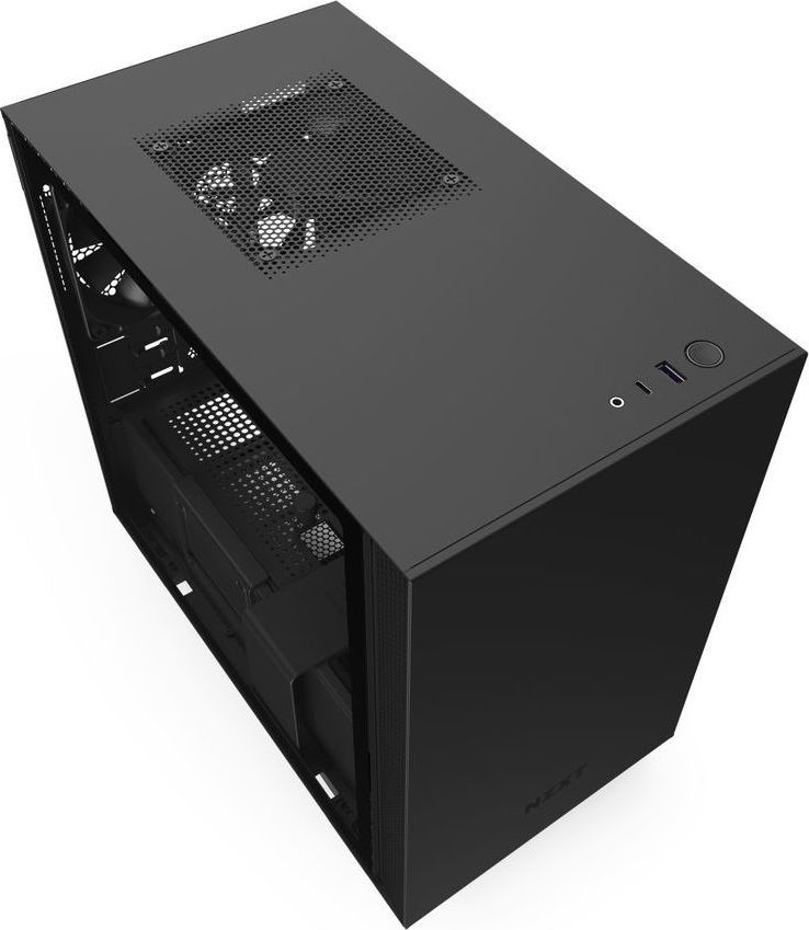 NZXT H210i Gaming Mini Tower Κουτί Υπολογιστή με Πλαϊνό Παράθυρο και ...
