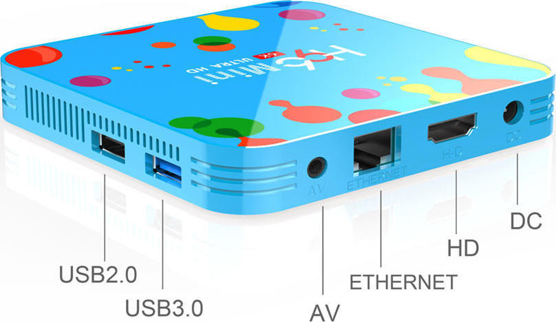 TV Box H96 Mini 4K UHD με WiFi USB 2.0 4GB RAM και 32GB Αποθηκευτικό ...