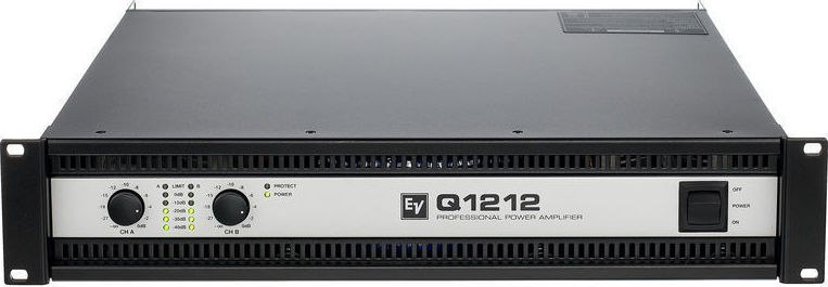 Electro-Voice Τελικός Ενισχυτής PA 2 Καναλιών 1200W/4Ω 750W/8Ω Q1212 | Skroutz.gr