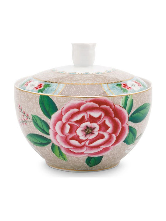 PiP Studio Blushing Birds Ζαχαριέρα Σερβιρίσματος από Πορσελάνη σε Γκρι ...