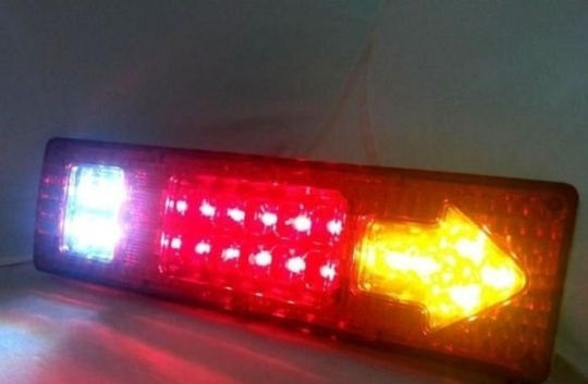 LED Car Towing & Trailer Light Set with Screws 12/24V ST0159 2pcs ...