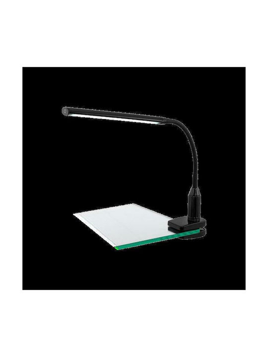 Eglo Laroa Φωτιστικό Γραφείου LED με Εύκαμπτο Βραχίονα και Κλιπ σε ...