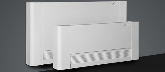 Innova SLS 400 DC Fan Coil 1.04/1.57kW Δαπέδου 93.5x12.9x37.9cm Λευκό ...