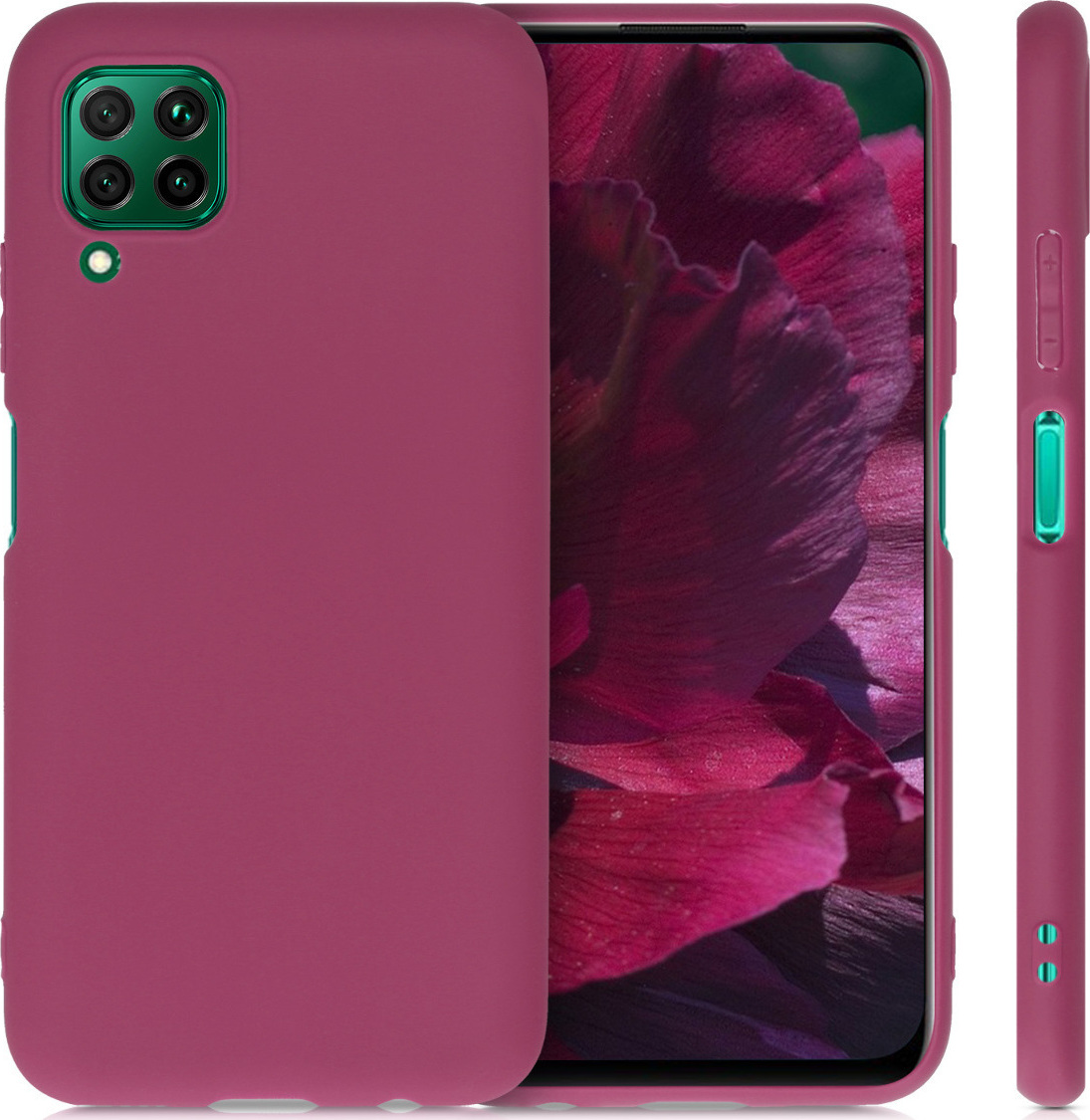 KWmobile Back Cover Σιλικόνης Φούξια (Huawei P40 Lite) | Skroutz.gr