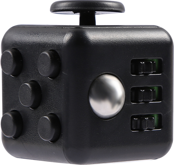 Anti Stress Fidget Cube 6 Sides Black | Skroutz.gr