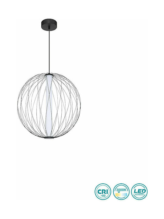 Globo Lighting Moruri Μοντέρνο Κρεμαστό Φωτιστικό Πλέγμα με ...