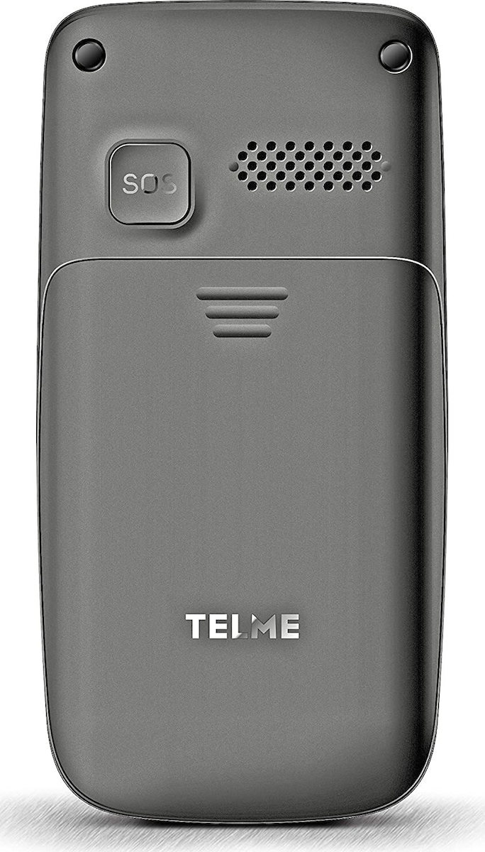 Telme X200 Single SIM Κινητό με Κουμπιά (Αγγλικό Μενού) Space Grey ...