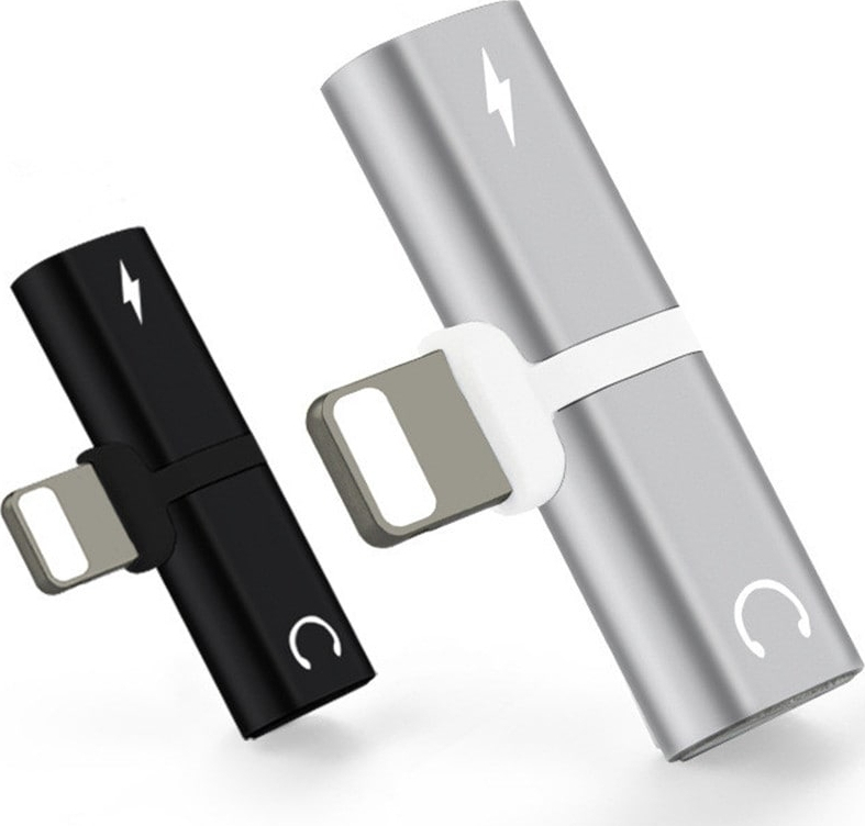 Lightning male - 2x Lightning female Splitter Black | Skroutz.gr