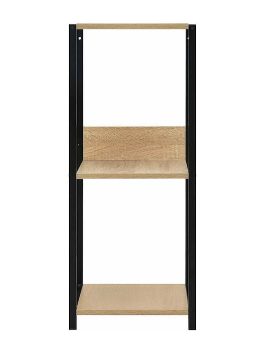 Ραφιέρα Δαπέδου Μαύρο - Δρυς 33.5x39.6x79.7εκ. 288233 | Skroutz.gr