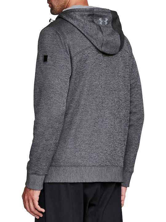Under Armour Sportstyle Sweater Flc Ανδρικό Φούτερ Ζακέτα με Κουκούλα ...