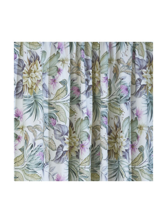 Anna Riska Κουρτίνα με Τρέσα Tropical 140x270εκ. | Skroutz.gr