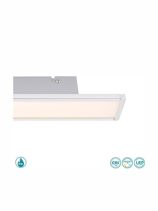 Globo Lighting Burgos Παραλληλόγραμμο Εξωτερικό LED Panel Ισχύος 6W με ...