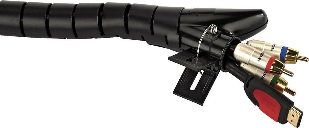 HAMA Σπιράλ Cable Bundle Tube 30mm 1.5m Μαύρο | Skroutz.gr