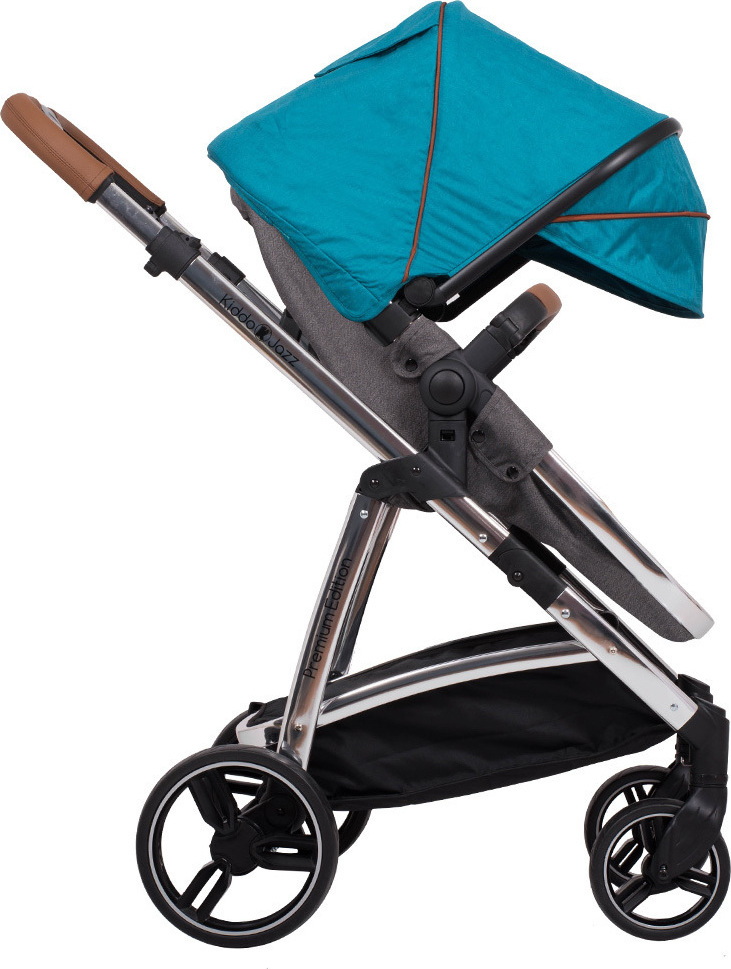 Kiddo Πολυκαρότσι Jazz Premium Edition With Port Bebe 2 in 1 Ocean 01 ...