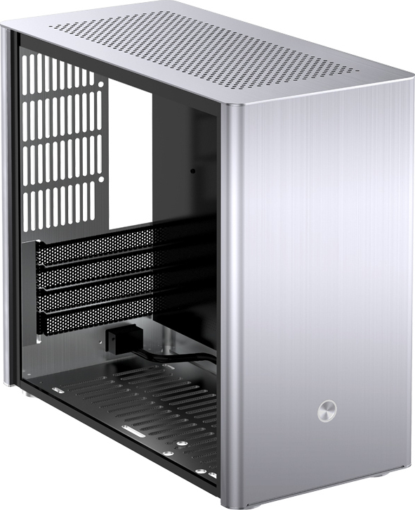 Jonsbo V9 Mini Tower Κουτί Υπολογιστή Ασημί | Skroutz.gr