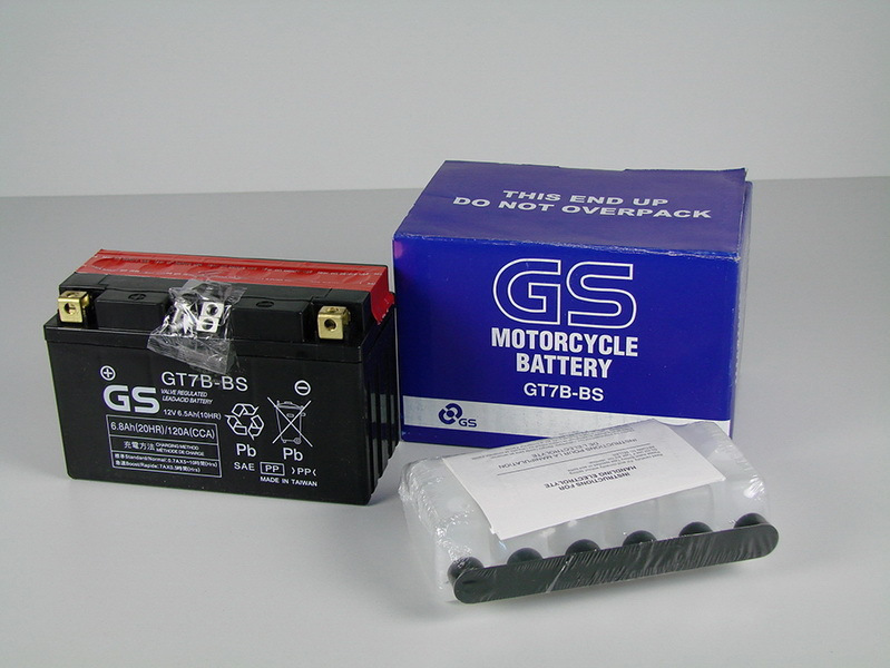 GS Μπαταρία Μοτοσυκλέτας GT7B-BS / YT7B-BS με Χωρητικότητα 6.5Ah ...