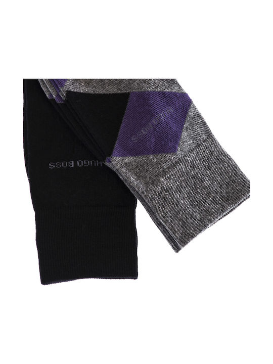 Hugo Boss Ανδρικές Κάλτσες με Σχέδια Πολύχρωμες 2Pack 50414710-031 ...