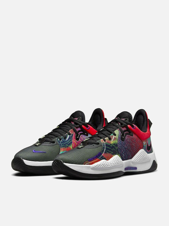 Nike PG 5 CW3143-600 Χαμηλά Μπασκετικά Παπούτσια Bright Crimson ...